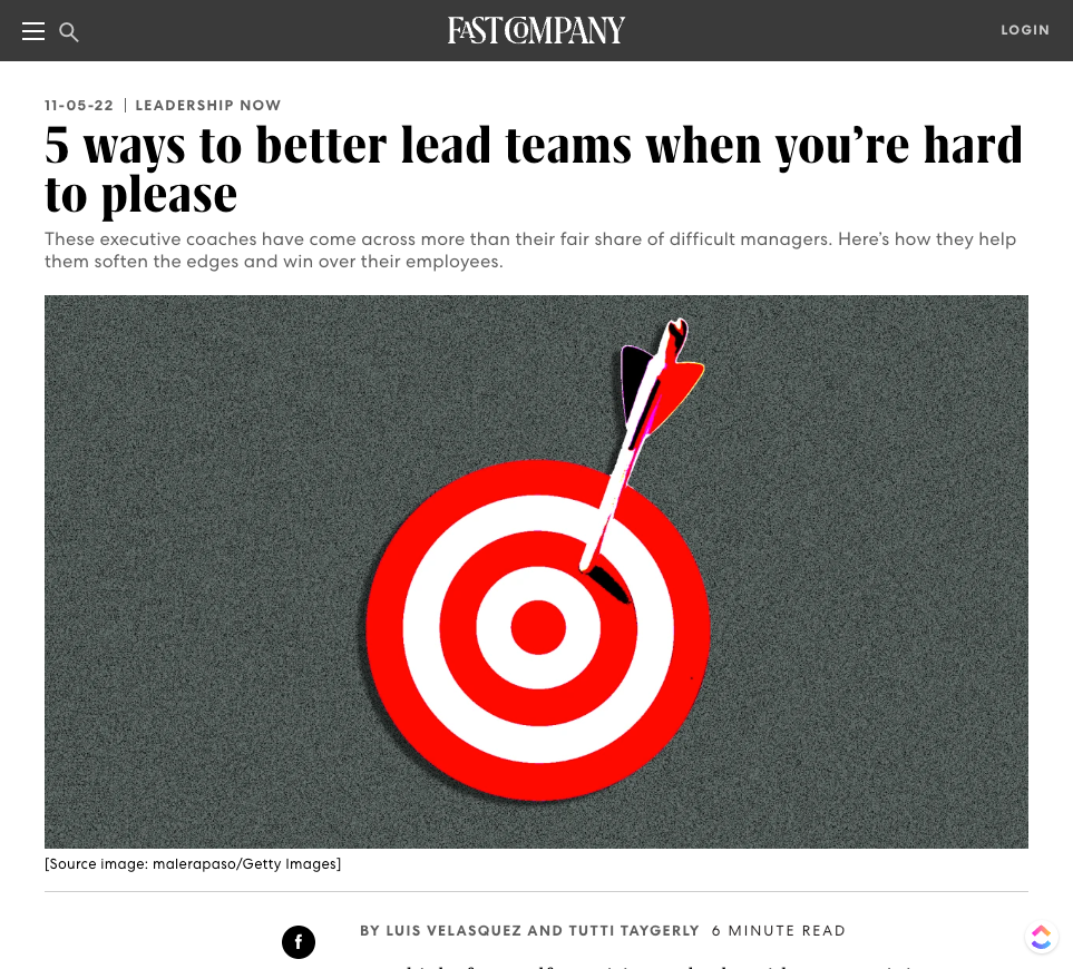 5 ways to better lead teams when you are hard to please - Velas Coaching